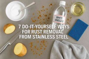 Rust Removal from Stainless Steel: 7 DIY Methods